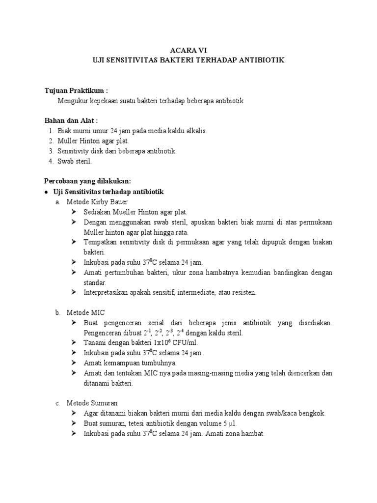 Antibiotik | PDF | Kesehatan Holistik | Teknologi & Rekayasa