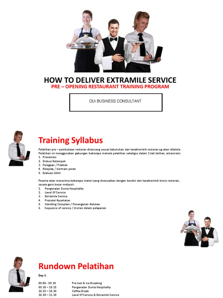 RUNDOWN TRAINING-halaman-1-3 | PDF | Karier & Perkembangan