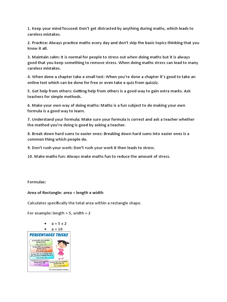 Maths Tips And Tricks 20201125 125933 Pdf