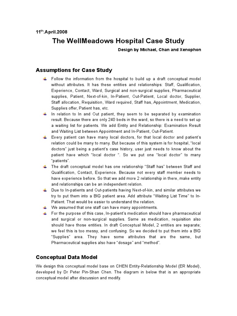 Dokumen - Tips The Well Meadows Hospital Case Study Solution | PDF ...