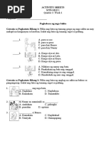 Mga Gamit Sa Paaralan (Ang, Ang Mga) | PDF