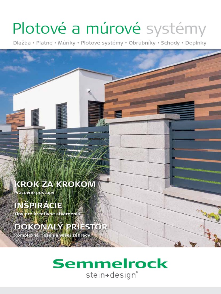 Semmelrock Plotove Systemy Brozura 2020 Okt | PDF