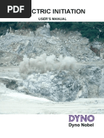 NONEL Initiation System User Manual | PDF | Explosive Material | Explosion