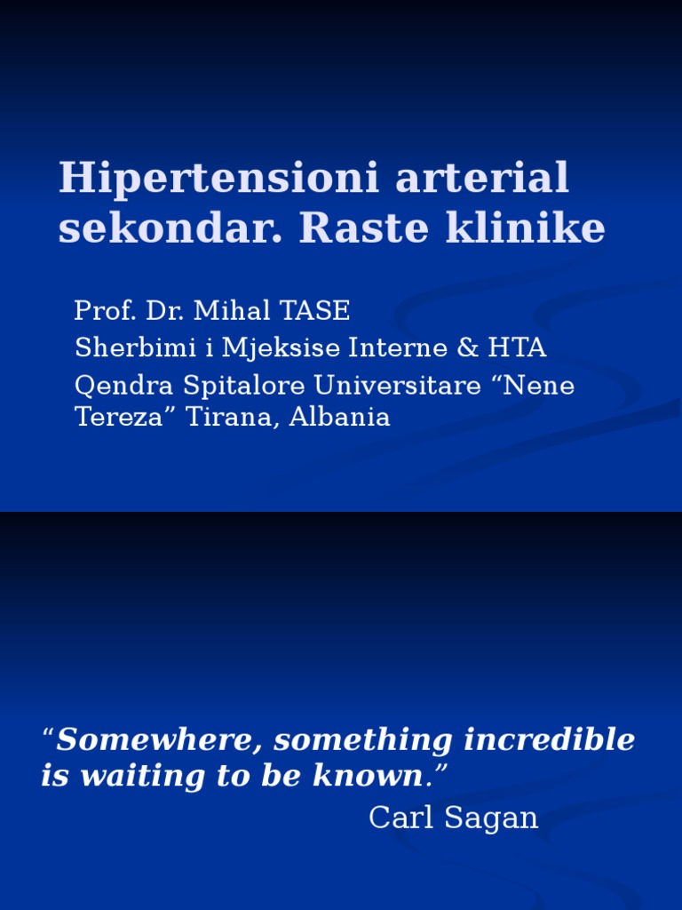 Hipertensioni Arterial Sekondar Autosaved | PDF | Medical Specialties ...