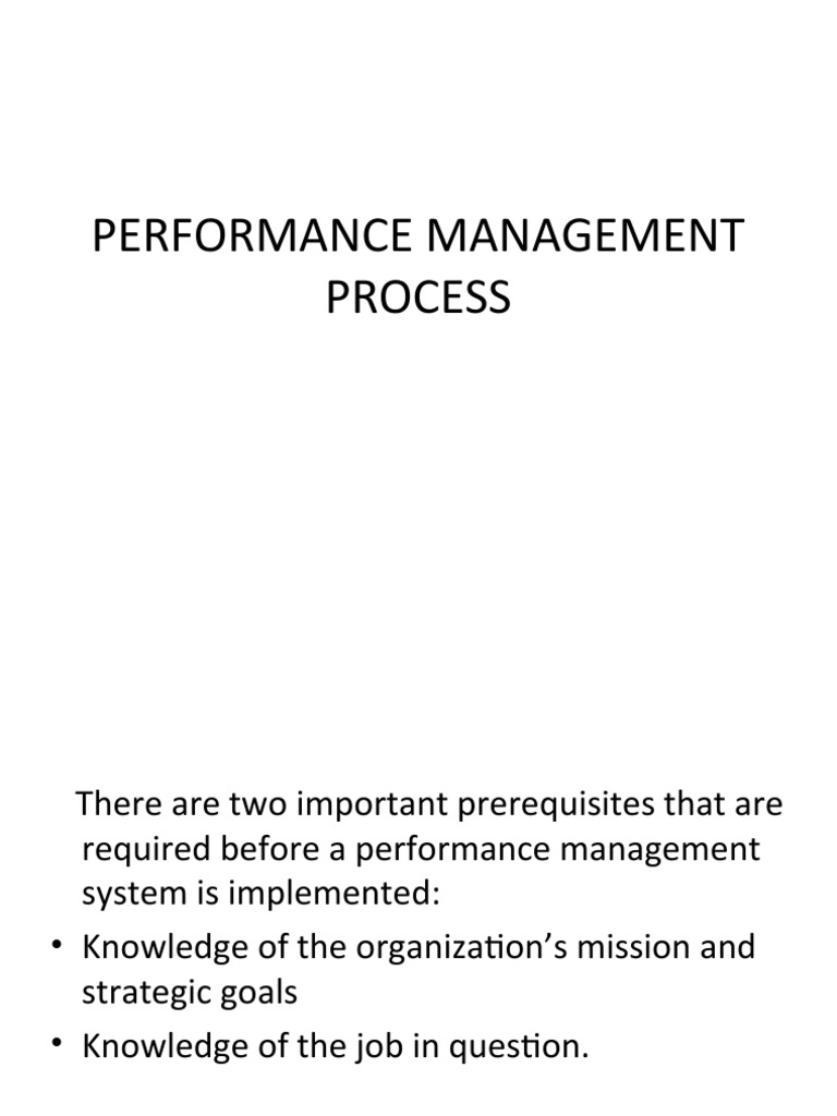 Chapter 2 (Performance Management Process) | PDF | Performance ... Chapter 2 (Performance Management Process) | PDF | Performance ...