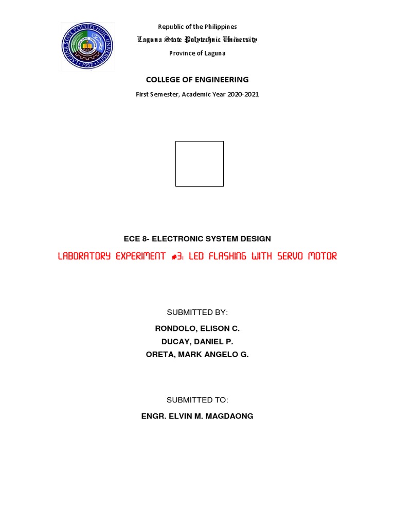 Arduino Lab Report | PDF | Arduino | Servomechanism