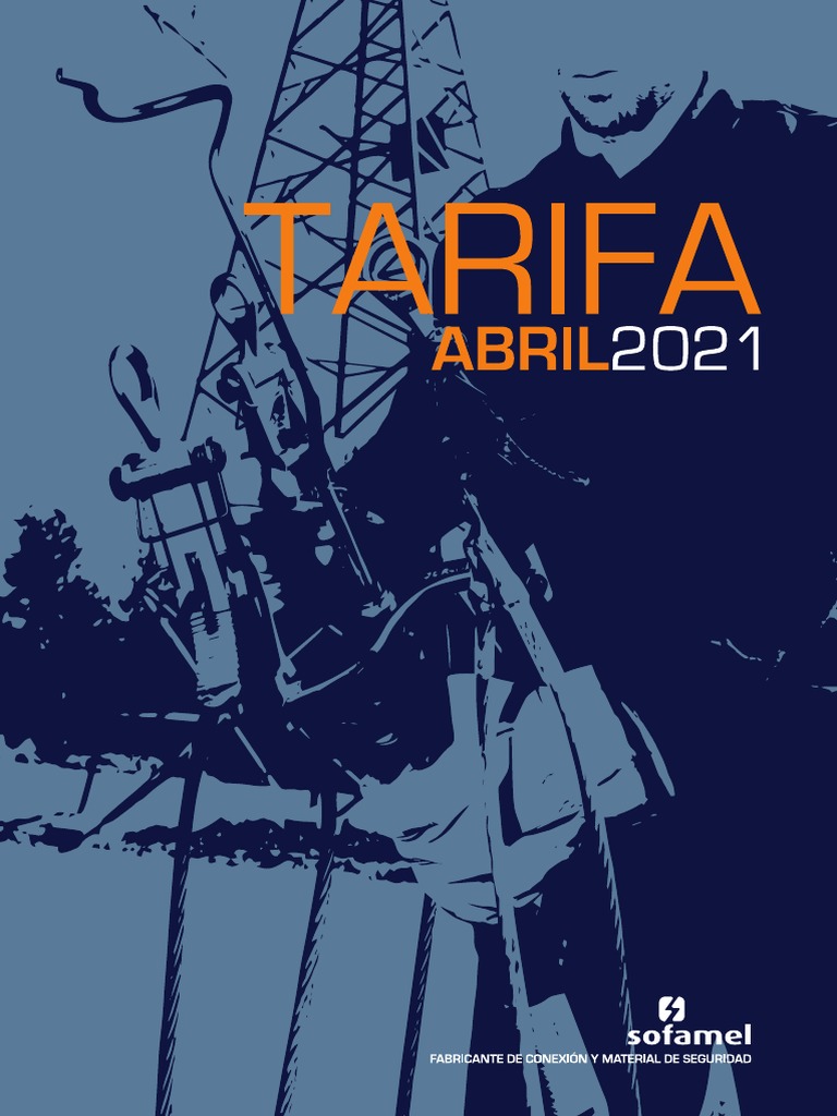Sofamel Tarifa Abril 2021 | PDF | Equipo | Materiales de construcción