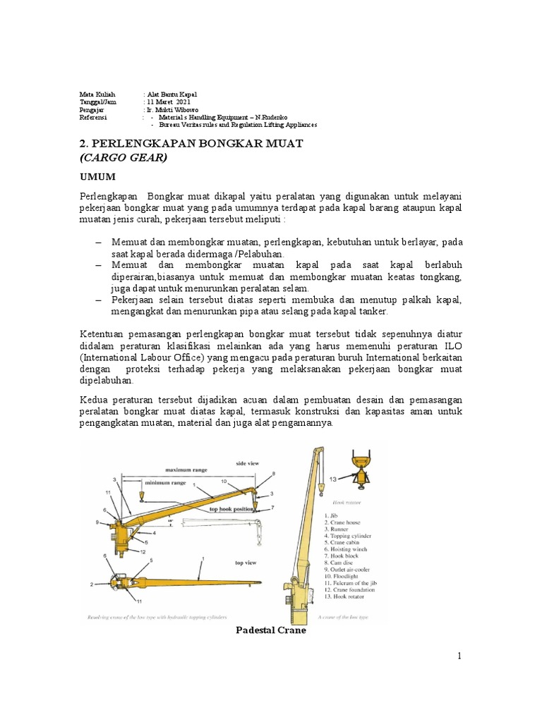2 Alat Bongkar Muat 21 | PDF