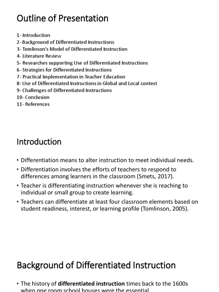 Differentiated Instruction | PDF | Differentiated Instruction ...