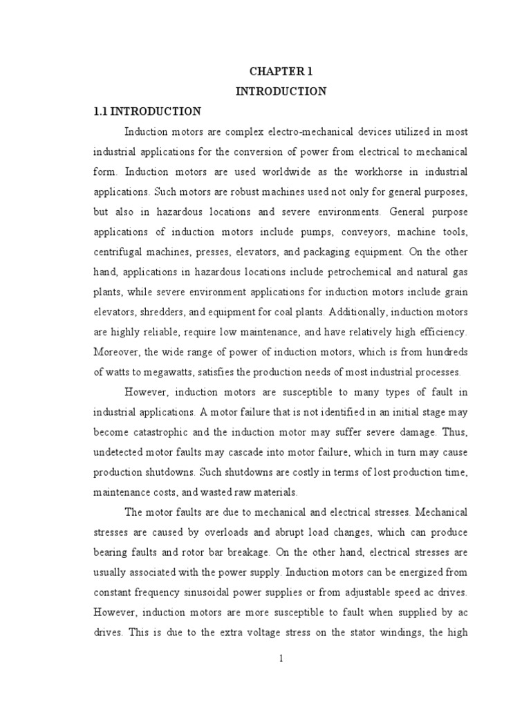 Detection And Classification Of Stator And Rotor Faults In Induction Motors Using Machine