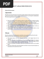 SWOT Analysis of Indian Oil & Gas Industry | PDF | Natural Gas | Petroleum
