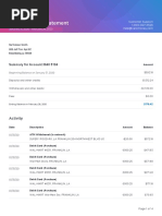 Varo Bank Account Statement Summary | PDF | Automated Teller Machine ...