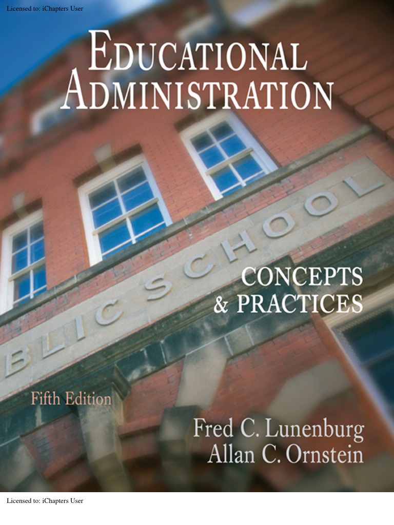 Educational Administration | PDF | Theory | Justification