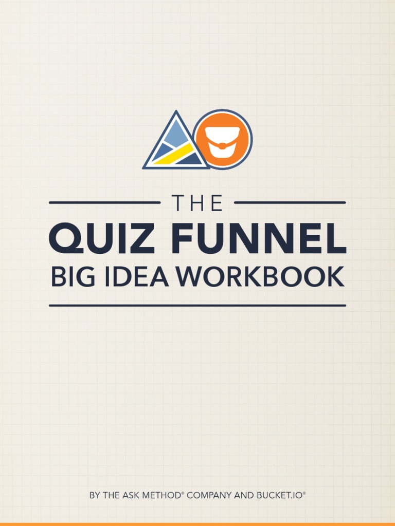 Big Idea Workbook: Quiz Funnel | PDF | Brainstorming