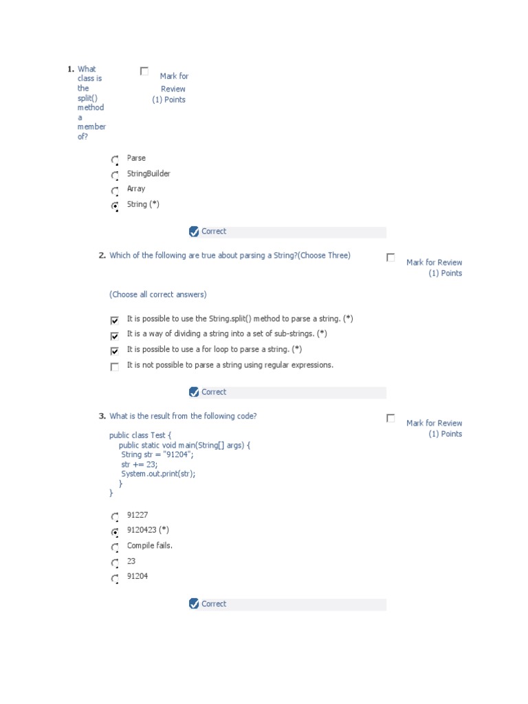 Final Exam Java | PDF | Regular Expression | Boolean Data Type