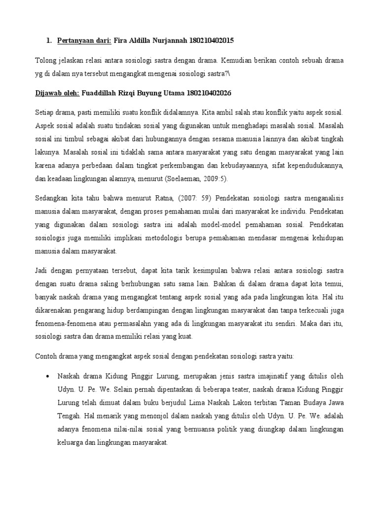 Pertanyaan Dan Diskusi Kel 5 | PDF