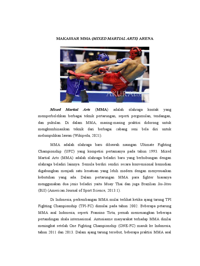 Makassar Mma Arena | PDF