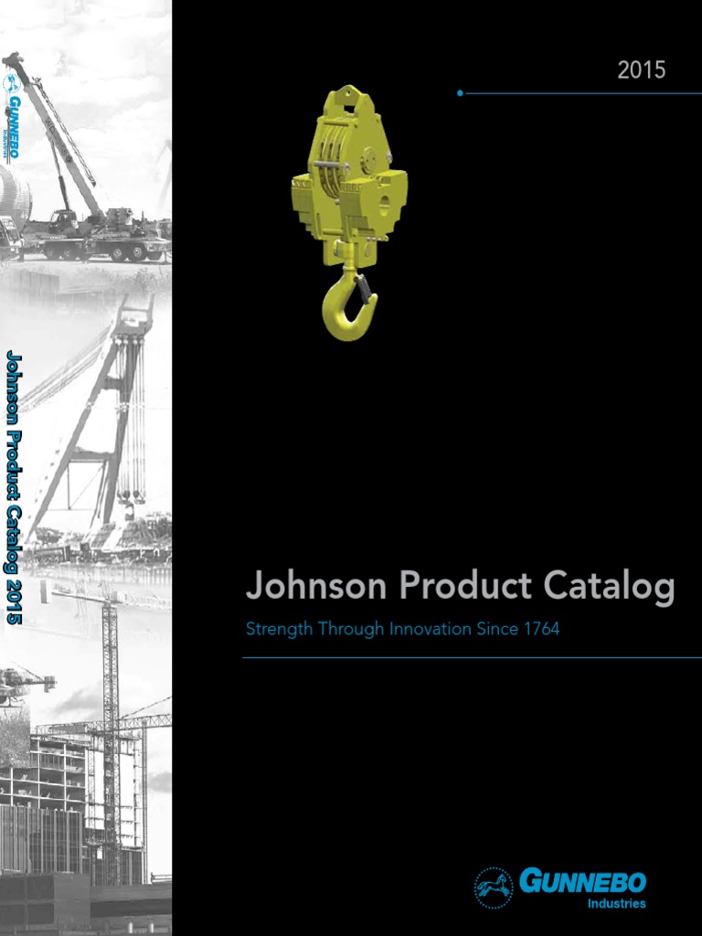 Johnson Product Catalog: Strength Through Innovation Since 1764 ...