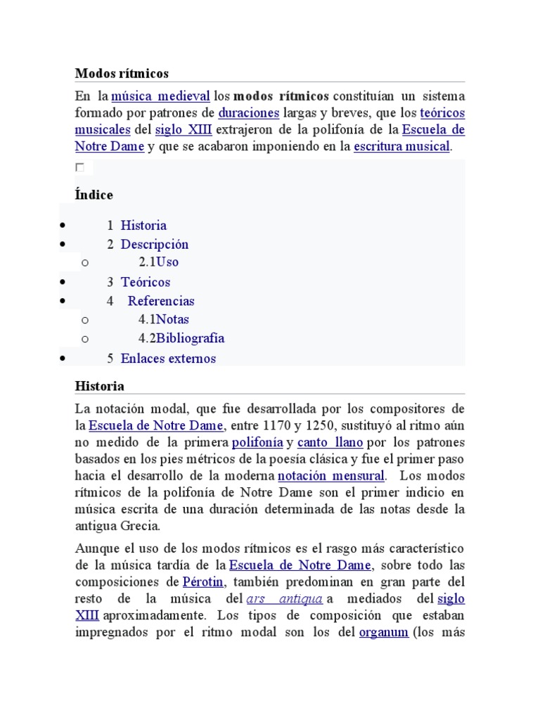 3 Modos Ritmicos | PDF | Poética | Música clásica