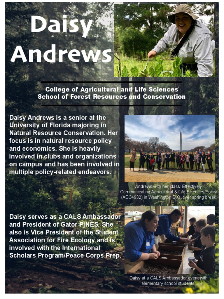 One-Page Spread Featured Undergrad | PDF