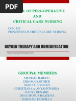 Administering Oxygen with Briggs T-Piece | PDF | Oxygen | Aerosol