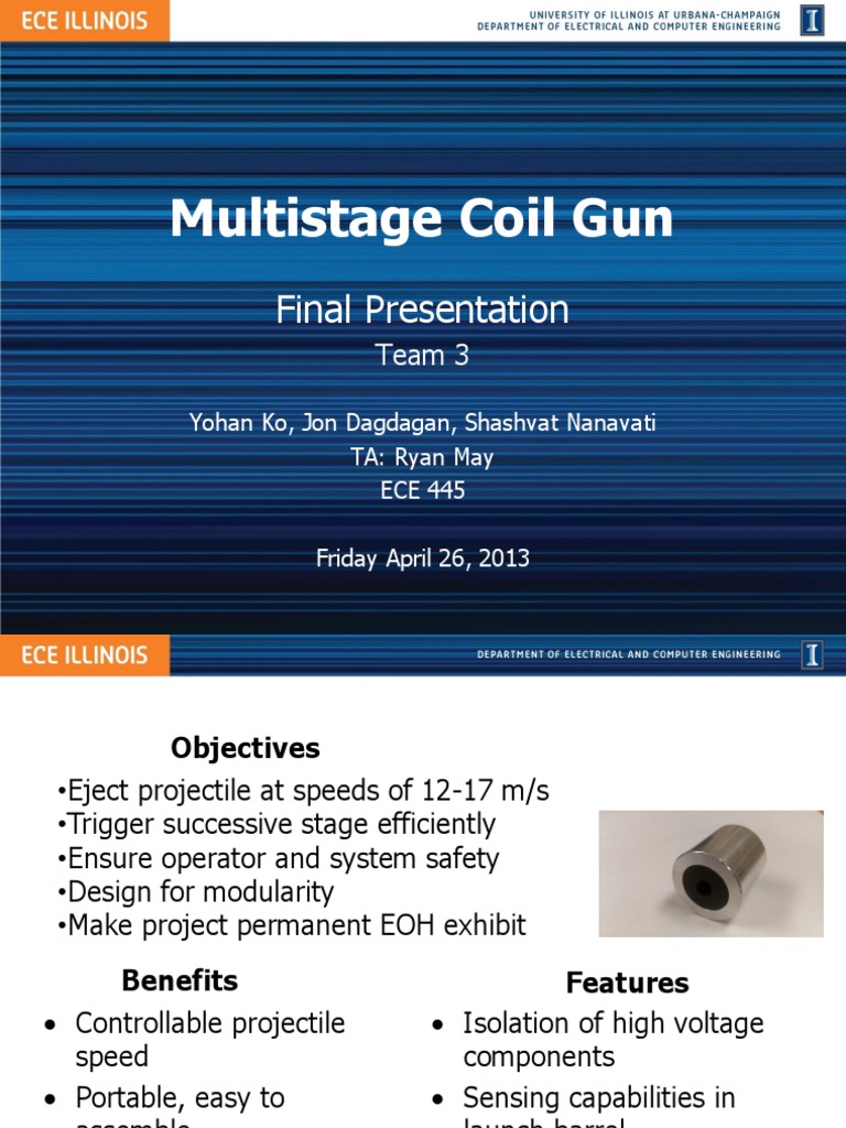 Multistage Coil Gun | PDF | Relay | Inductor