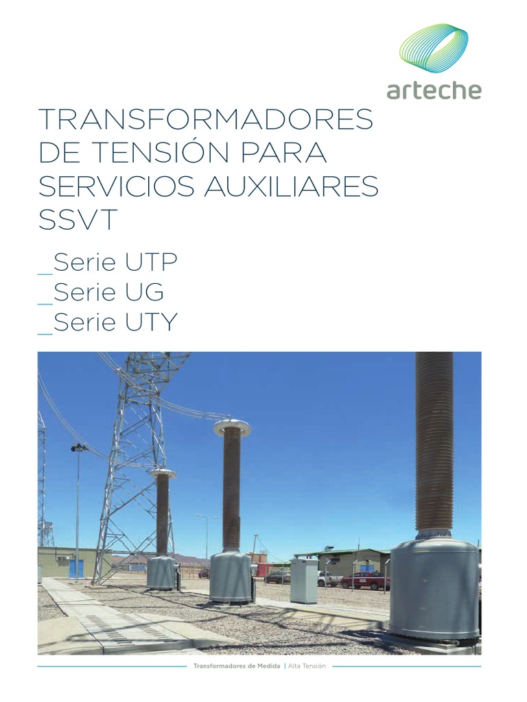 ARTECHE CT Servicios Auxilares ES | PDF | Transformador | Transmisión ...
