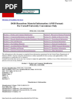 Material Safety Data Sheet Sbsbattery Com | PDF