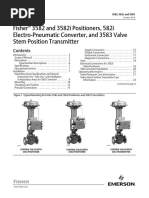 Fisher 585C Piston Actuators: Features | PDF | Piston | Valve