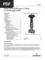 Fisher ES/EAS Control Valves Overview | PDF | Valve | Mechanical ...