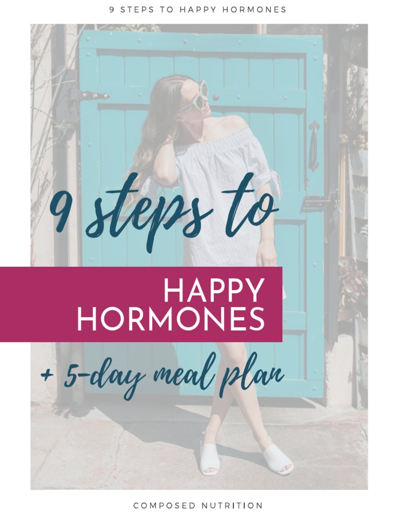 Happy Hormone Guide and 5-Day Meal Plan | PDF | Detoxification ...