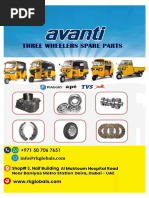 Bajaj RE 4S Parts Catalogue | PDF | Brake | Clutch