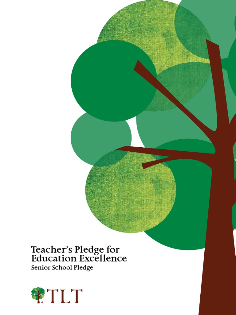 Teacher's Pledge For Education Excellence | PDF