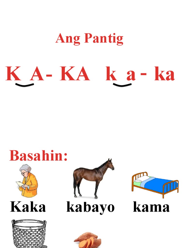 Sining Sa Wika at Pagbasa I-Pantig Nga | PDF