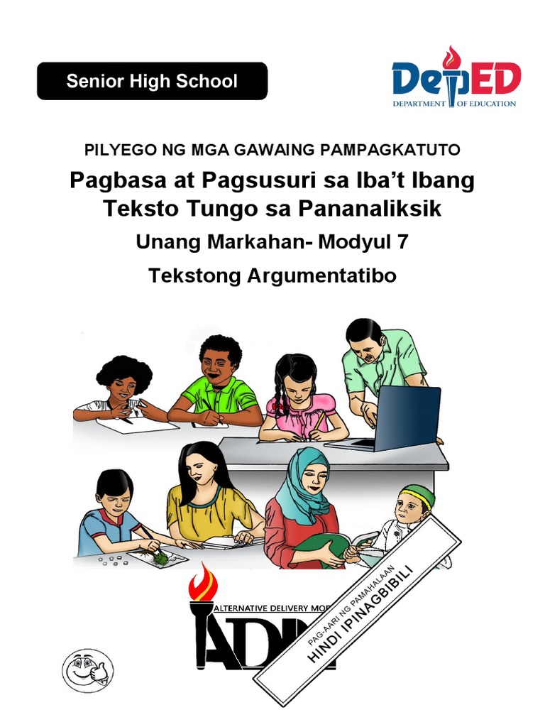 Pagbasa at Pagsulat - Q1 - Modyul 7 | PDF