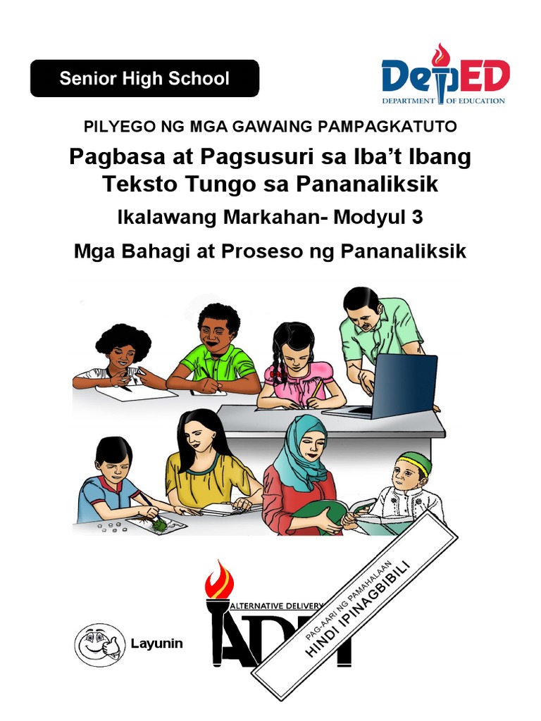 Pagbasa at Pagsulat - Q2 - Modyul 2 | PDF