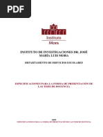 Formato Portada Portadilla Tesis-Unam | PDF | Ciencia y matemáticas