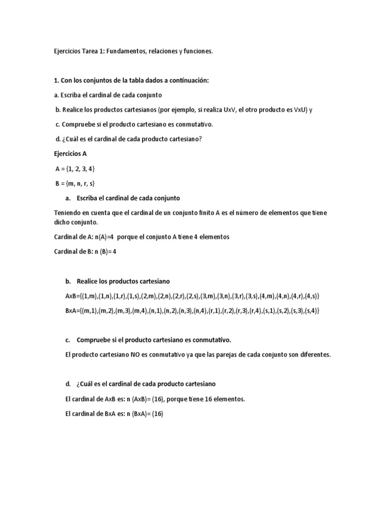 Matematica Discretas | PDF | Conjunto (Matemáticas) | Conceptos matemáticos