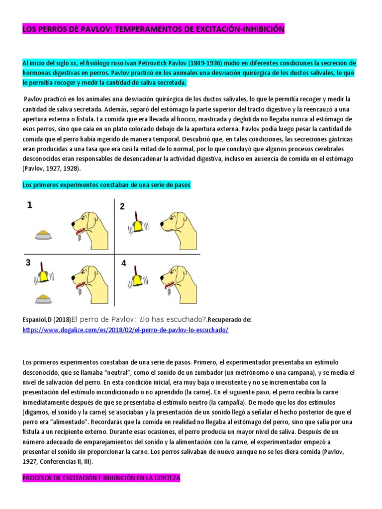Los Perros de Pavlov | PDF | Sistema límbico | Las emociones