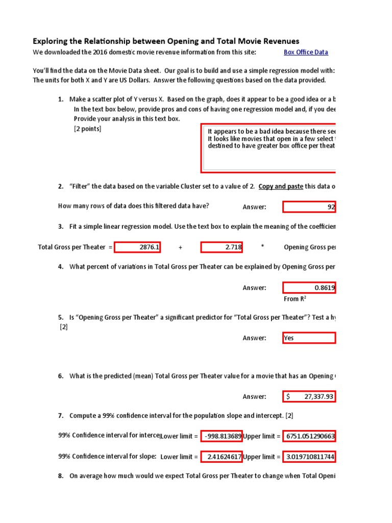 Solutions Week 13 | PDF | Errors And Residuals | Estimation Theory