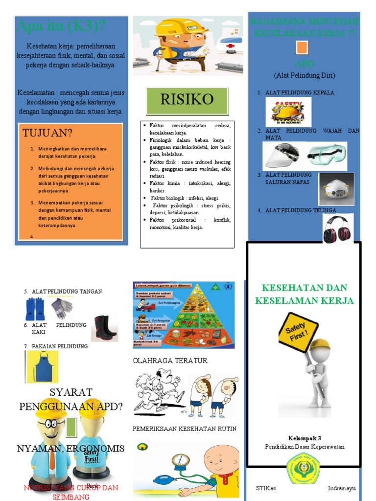Leaflet K3 | PDF | Pengembangan Diri | Kesehatan Holistik