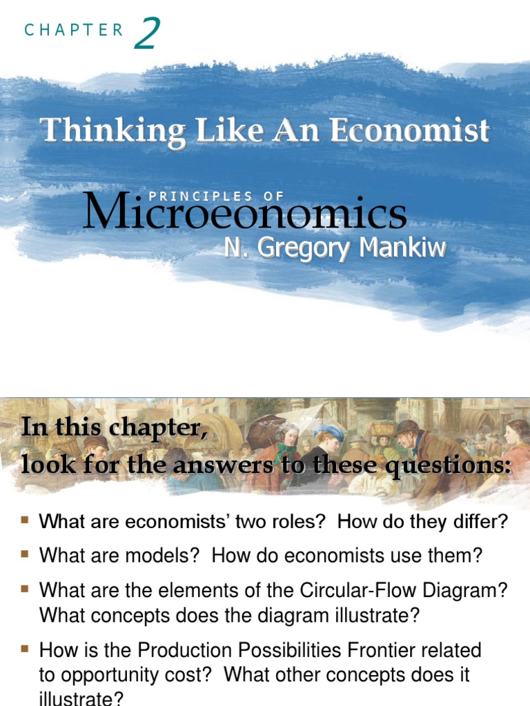 Lecture Note 2 Thinking Like An Economist | PDF | Economics ...