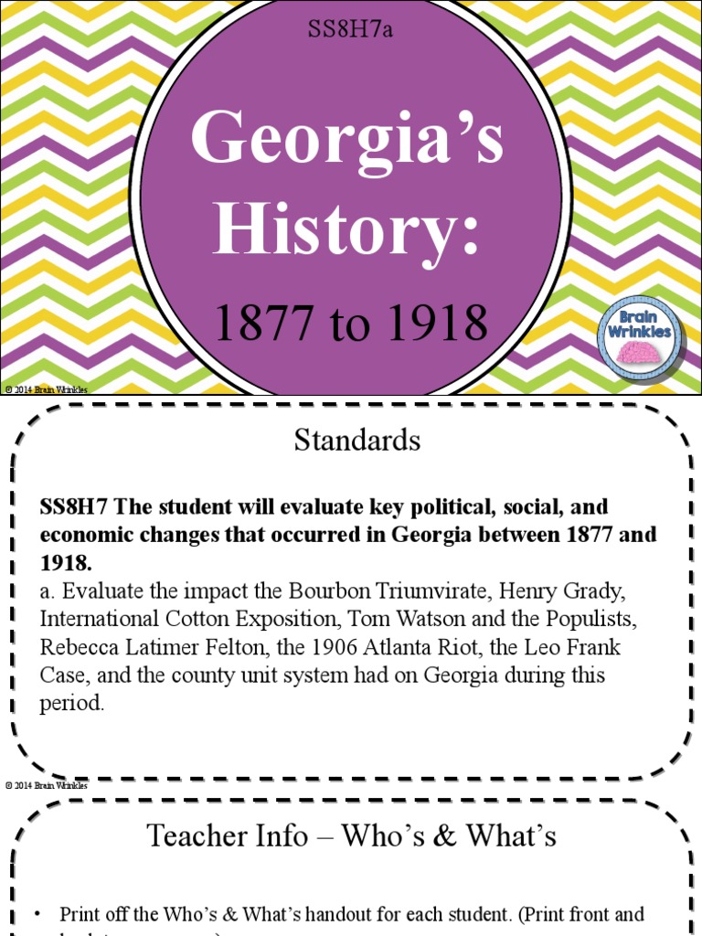 New South SS8H7a Powerpoint | PDF | Lynching | People's Party (United ...