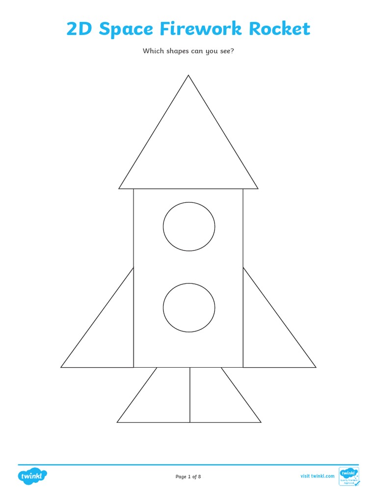 2D Space Firework Rocket: Which Shapes Can You See? | PDF
