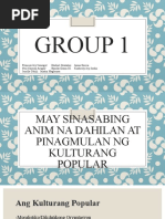 Rolando Tolentino - Kulturang Popular at Pakiwaring Gitnang Uri | PDF
