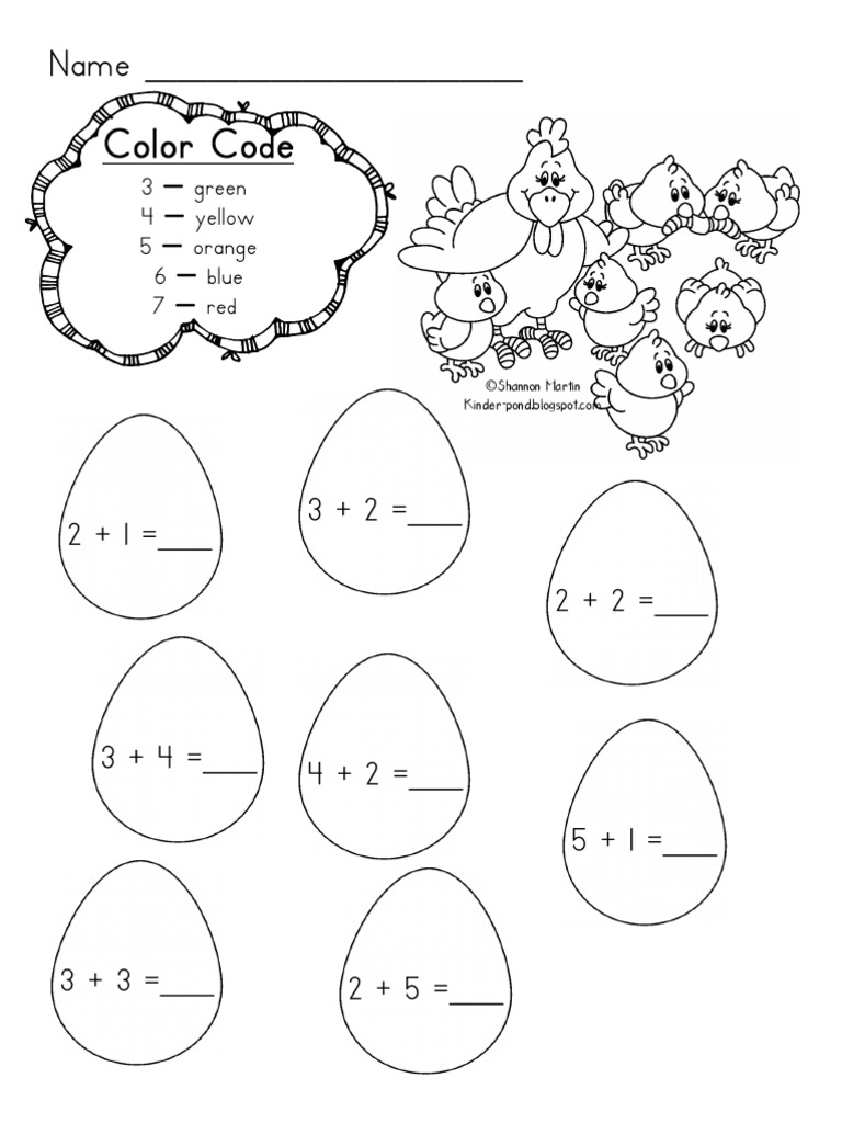 Adding Eggs Color Code | PDF