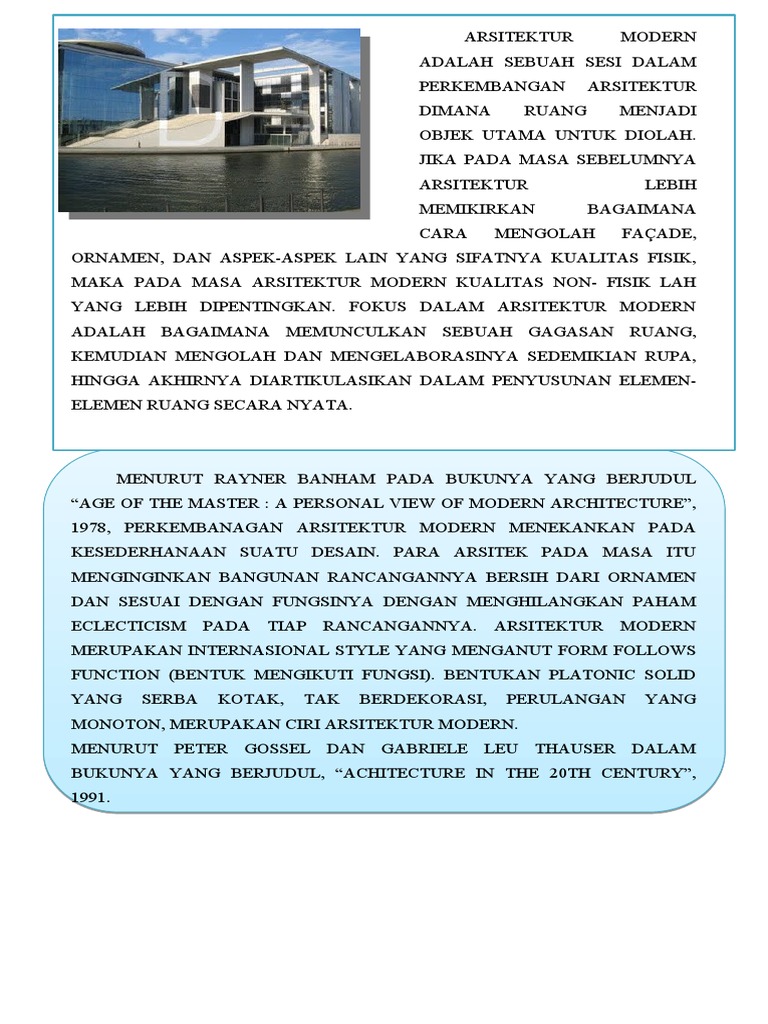 Studi Literatur Ars Modern | PDF