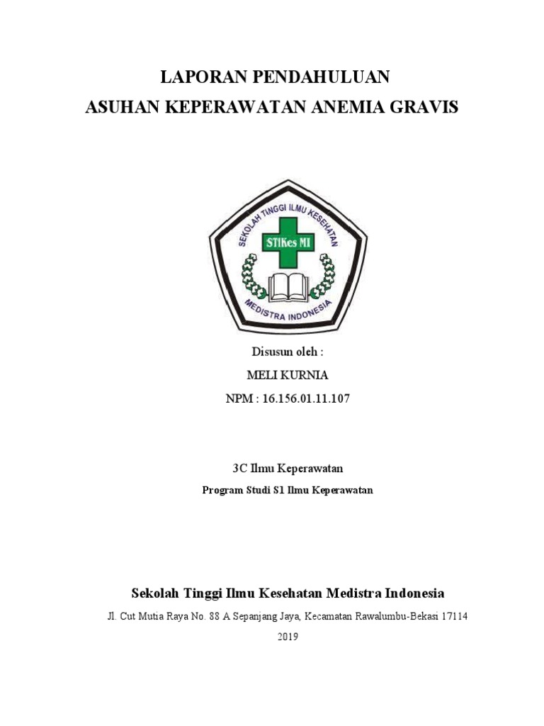 Asuhan Keperawatan Anemia Gravis | PDF