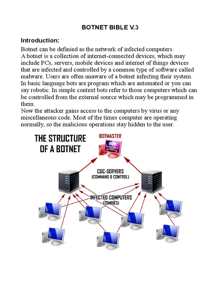 Botnet Bible | PDF | Internet Of Things | Computer Network