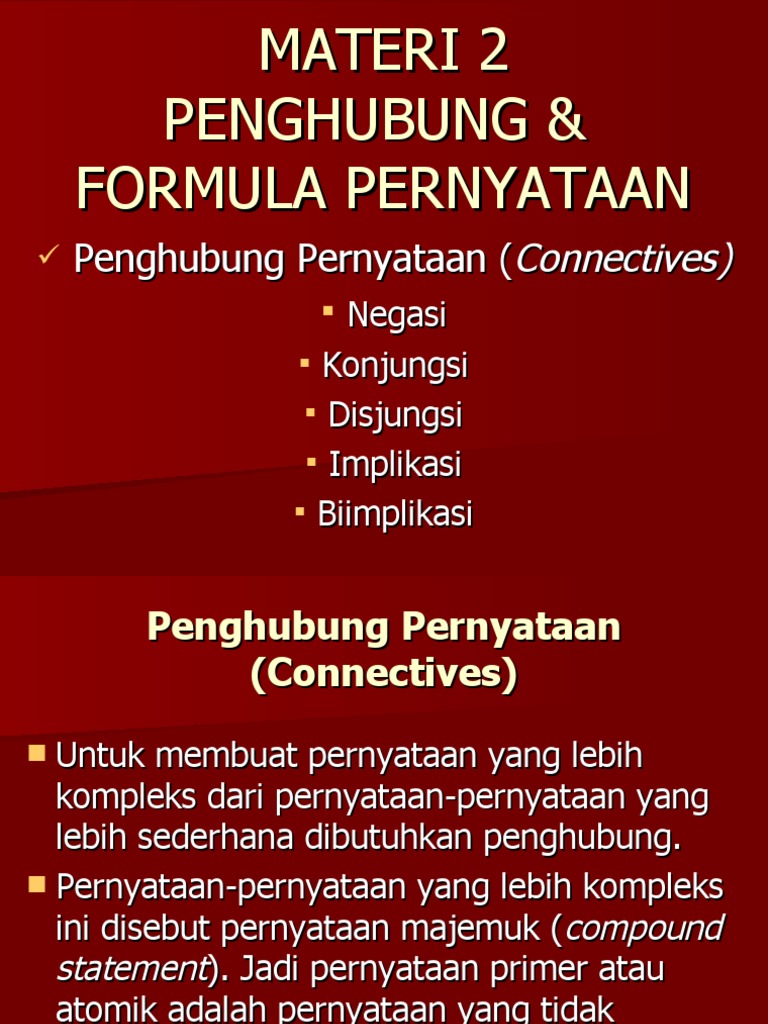 Materi 02 - Matdis | PDF